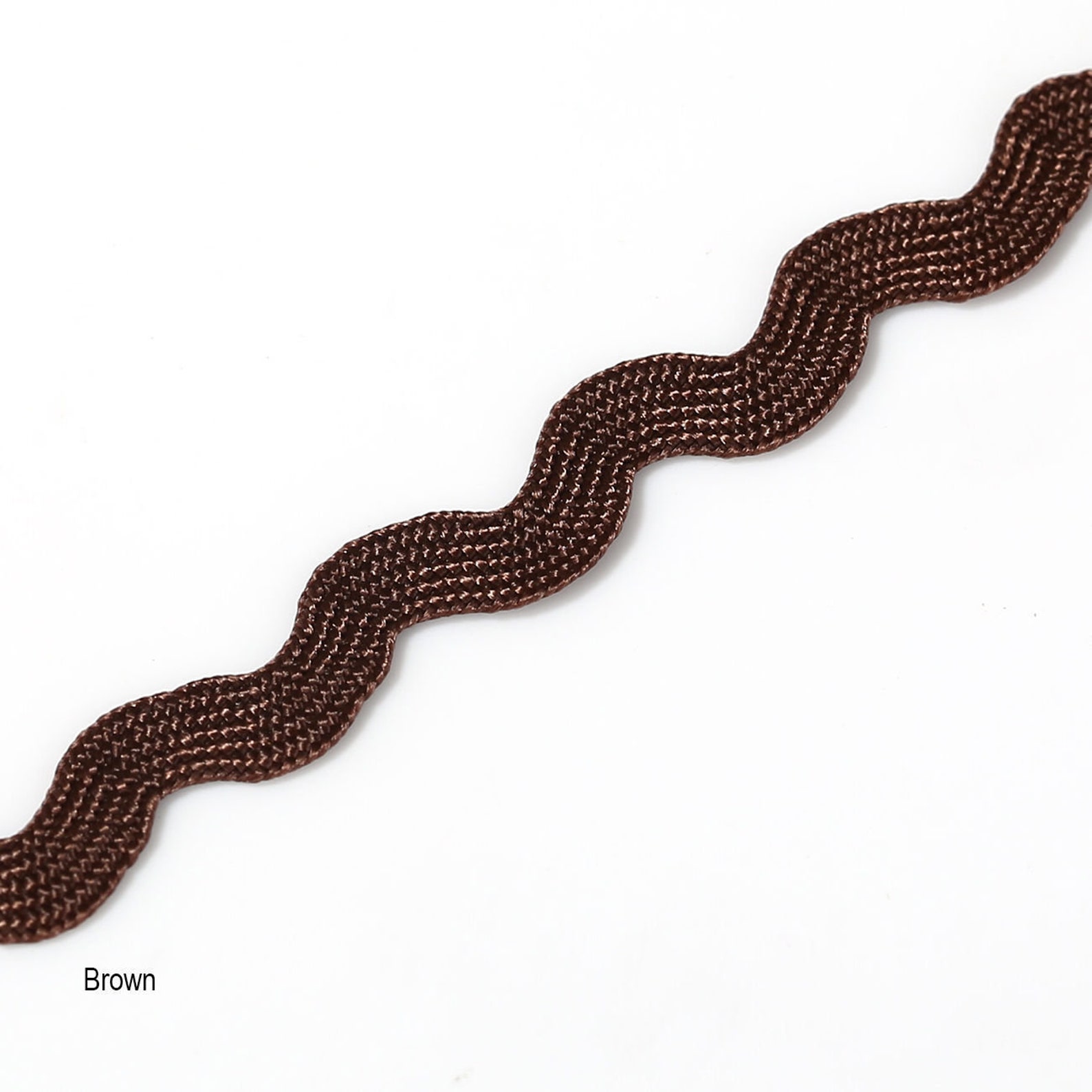 Rik Rak Ric Rac6mm Zig Zag Trim Ribbon Braidnatural - Etsy UK