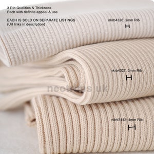 Knit Rib Fabric Ribbed for Cuffing,waistbands,neckbands.stretch ...