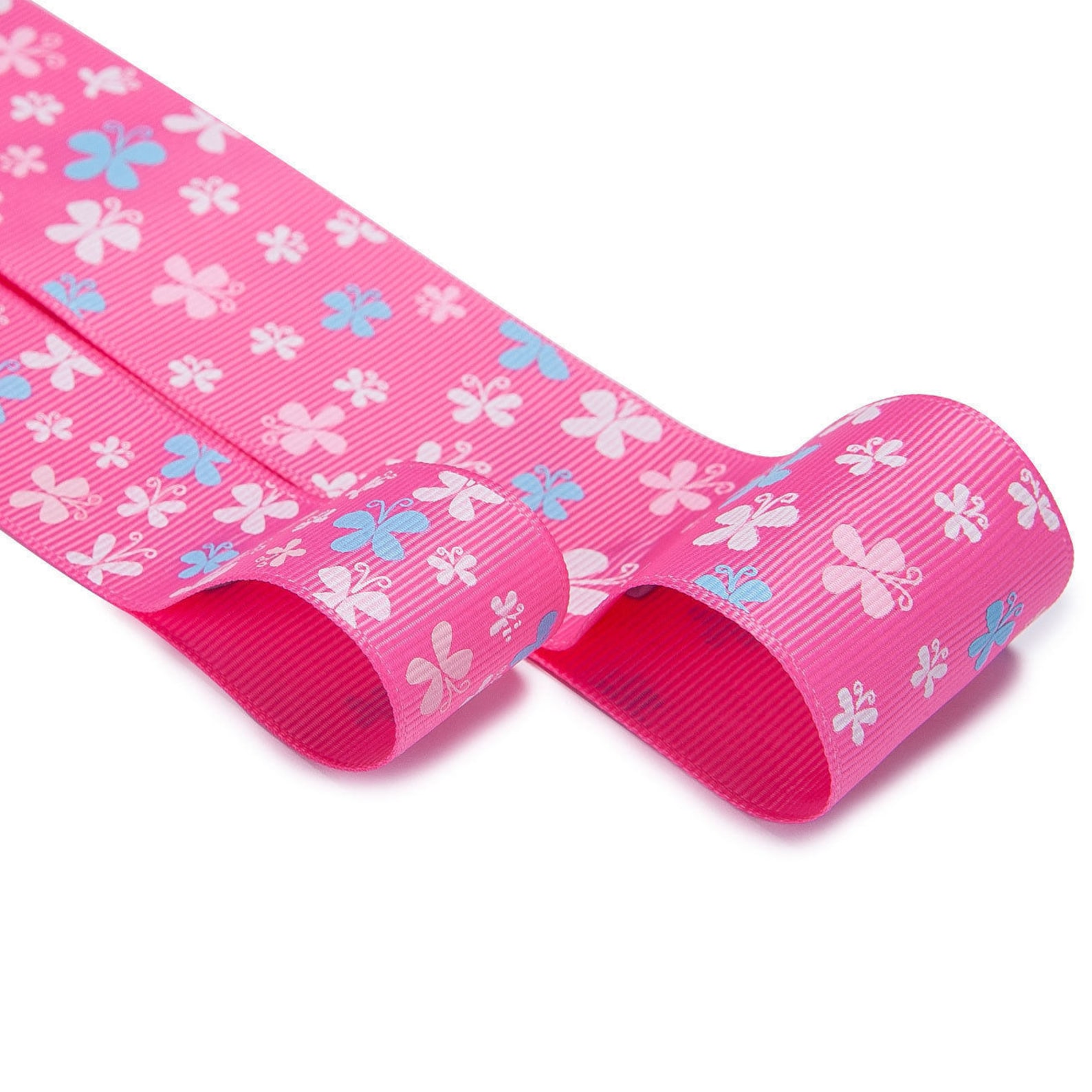 1 Metre Butterfly Print Ribbon Fun Grosgrain Trimming | Etsy