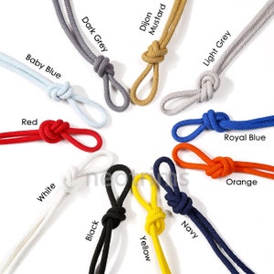 Hoodie Drawstring Cord,tipped Stoppers 100% Cotton.finest Quality Round ...