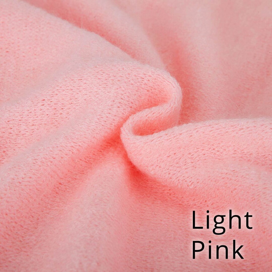 Light Pink, Soft Jersey, Knit Purl Brushed Fabric, Baby Photography ...