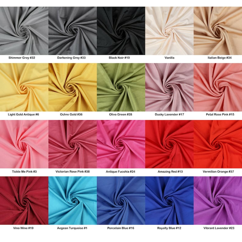 Silky Fine Knit Stretch Jersey Fabric Apparelbody Wear and - Etsy UK