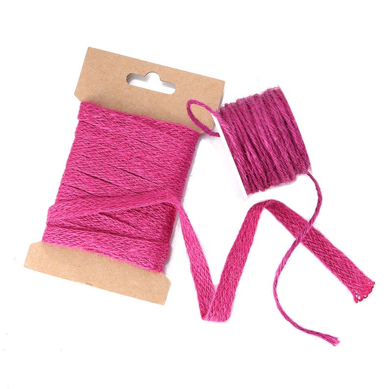 10mm Twine Spool Jute String Cord and Matching Braid Garden | Etsy