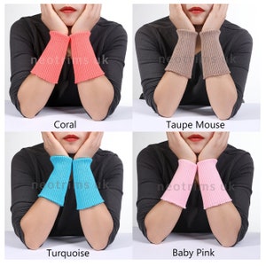 Rib Knit Cuff Fabric, 1 Pair (2 Pieces) Tubular Ribbing,seamless ...