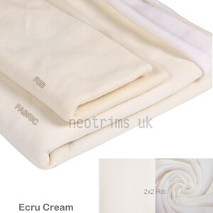 Knit Rib Cuffing With Elastane & Matching Sweat Shirt Fleece Fabric ...