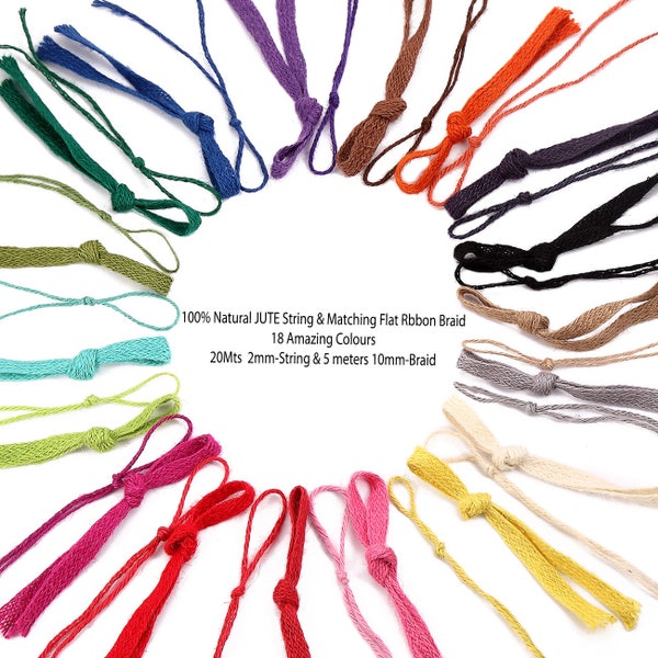 Jute String - Etsy UK