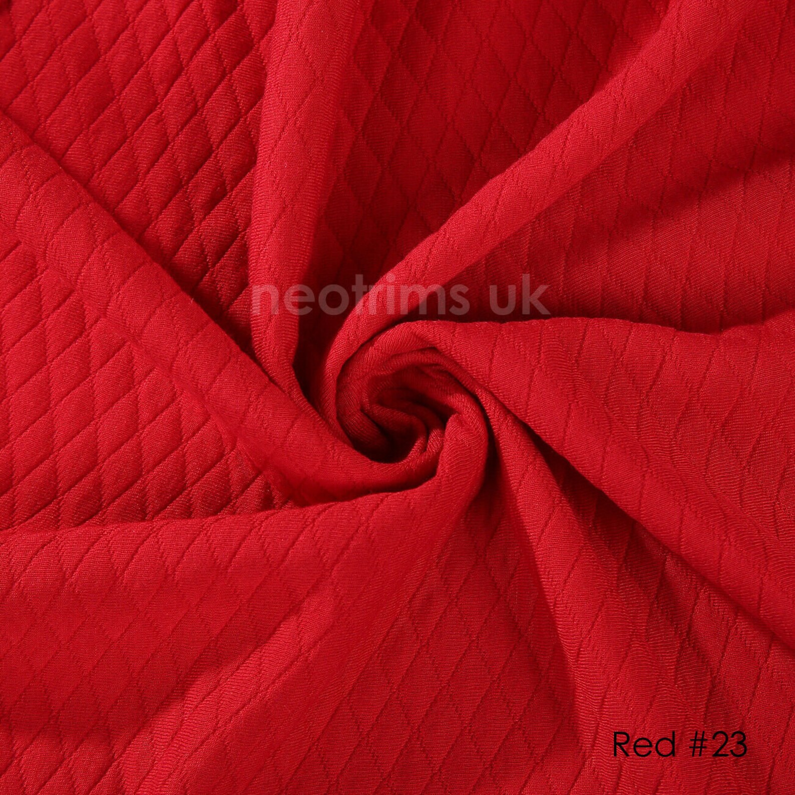 Quilted Knit Jersey Fabric Double Layer Knittedharlequin | Etsy UK