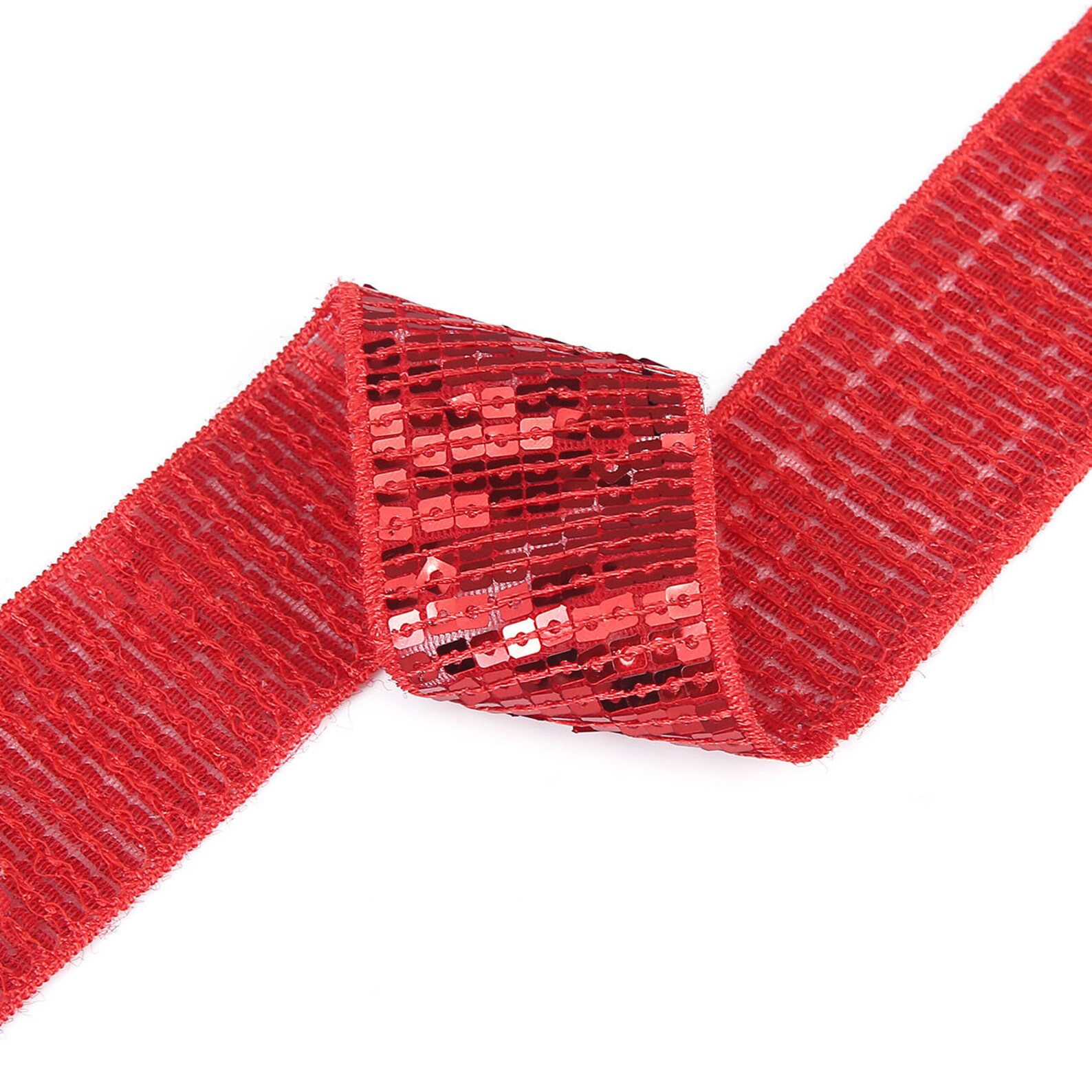 Square Sequin Ribbon Ruban Trimming 25mm Mesh Lace Decoration ...