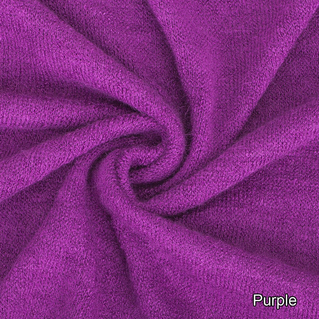 Purple, Soft Jersey, Knit Purl Brushed Fabric, Baby Photography ...