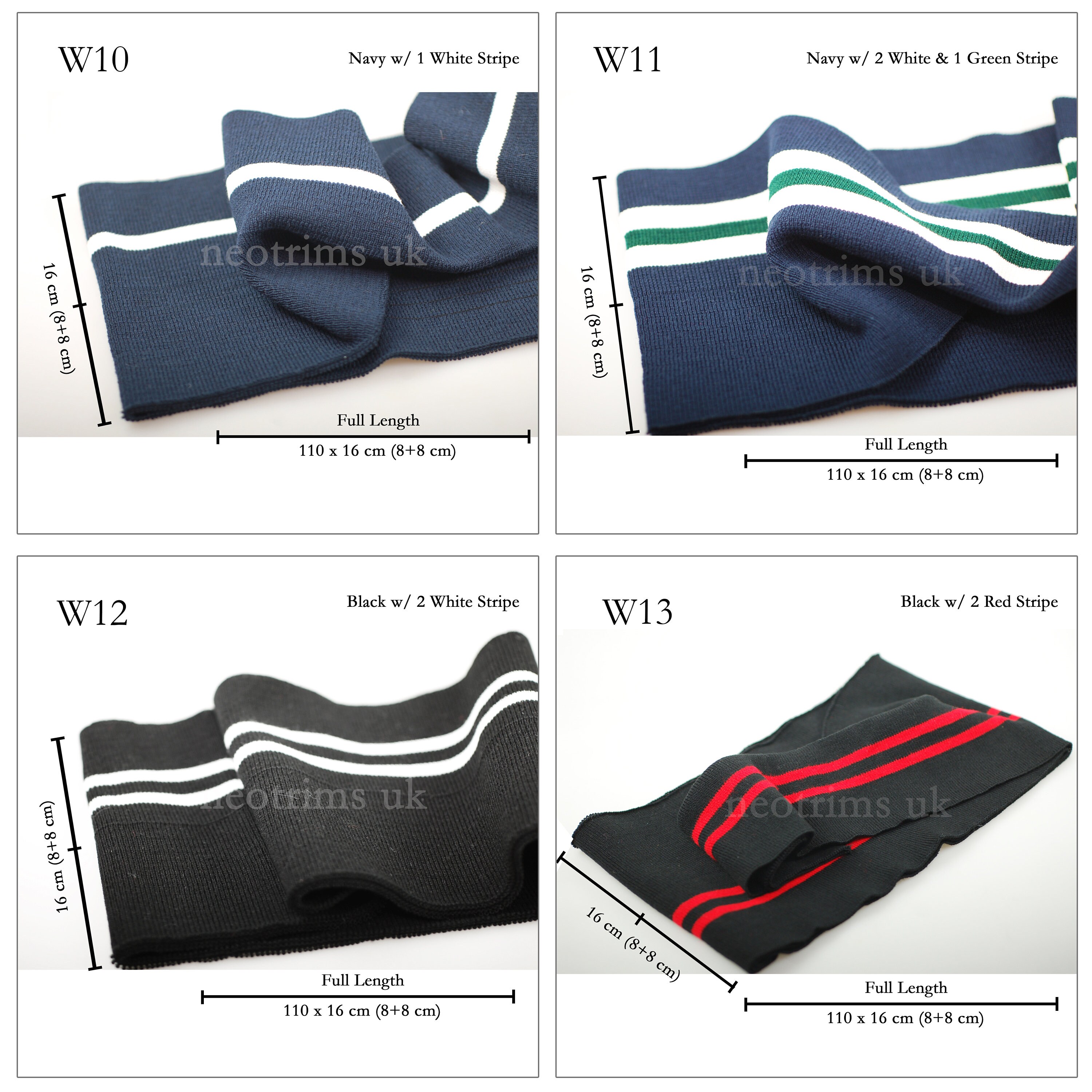Knit Rib Waistband,cuffs & Neck Bands.striped Rib Knit Trims to Edge ...