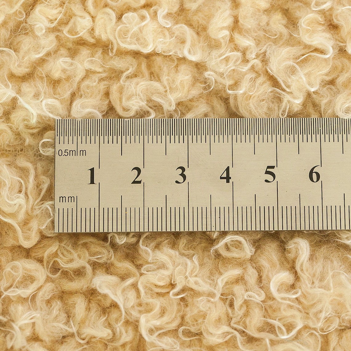 Beige Pile Fabric, Soft Sheep Wool Fleece, Photography Backdrop ...