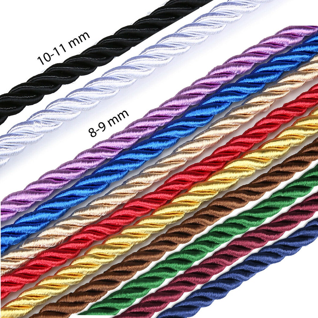 Barley Twist Cord Thick Silky Trimming Braid,flanged Insertion ...