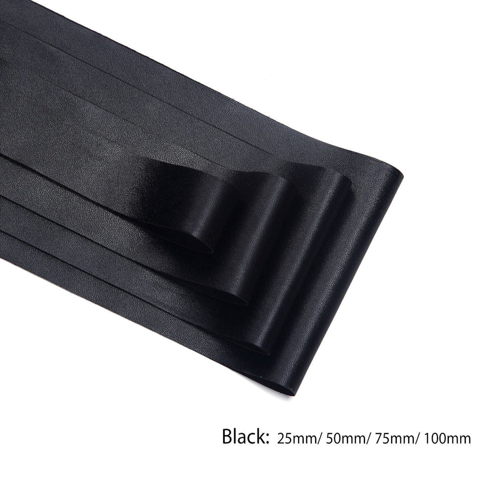 Faux Leather Ribbon Bias Binding Tape,pu Leatherette Fabric Trim Supple ...
