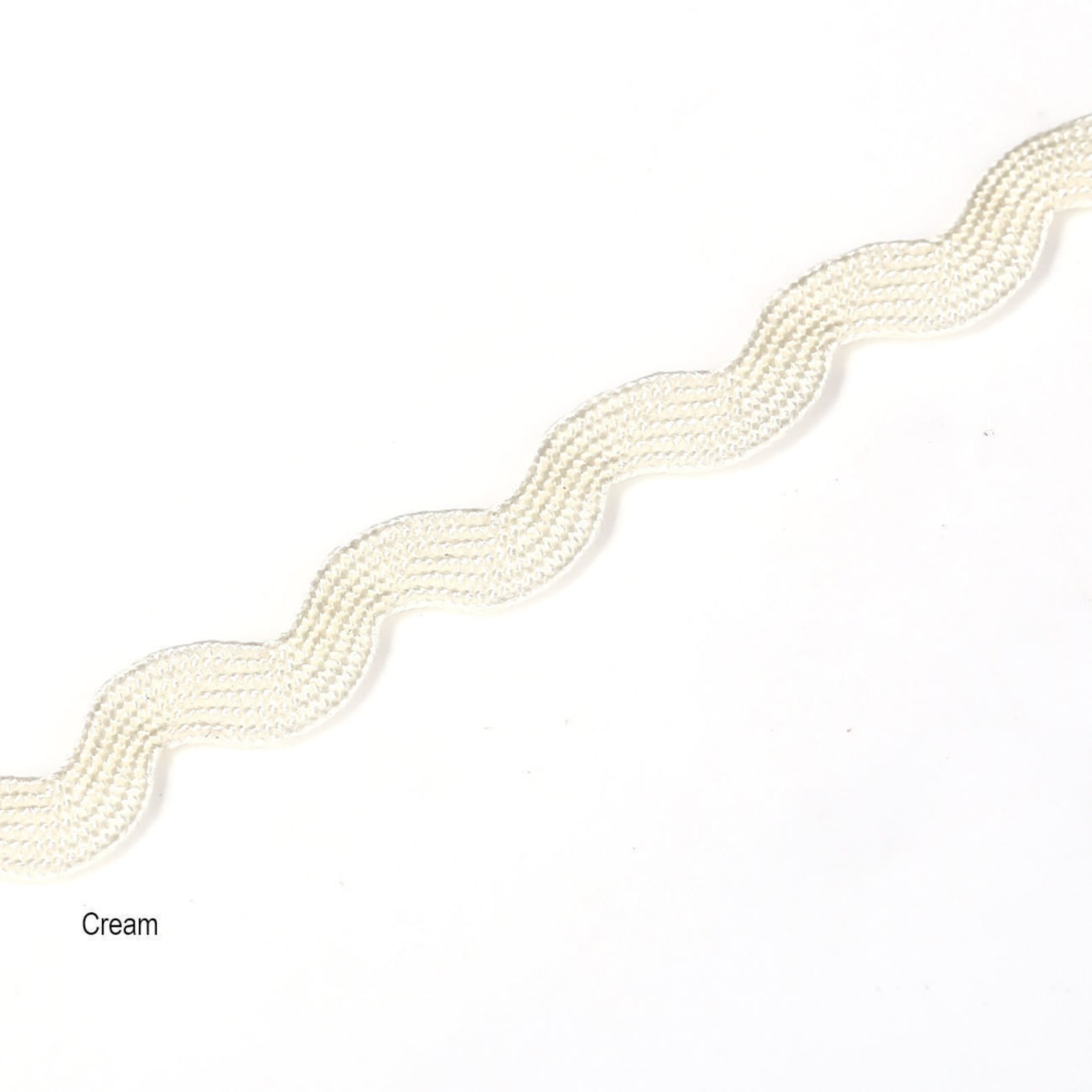 Rik Rak Ric Rac6mm Zig Zag Trim Ribbon Braidnatural - Etsy UK