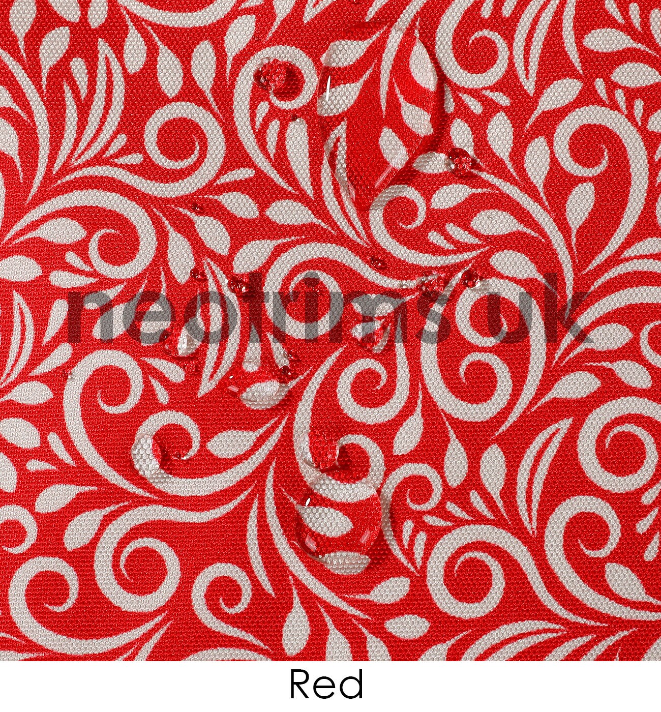 Waterproof Canvas Fabric Heavy Duty Floral Vine Pattern,seamless ...