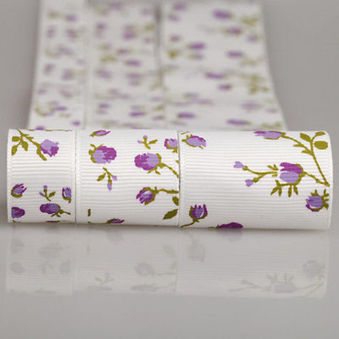 Roses Pattern Ribbon, Petersham Grosgrain, Cake Trim, by the Yard ...
