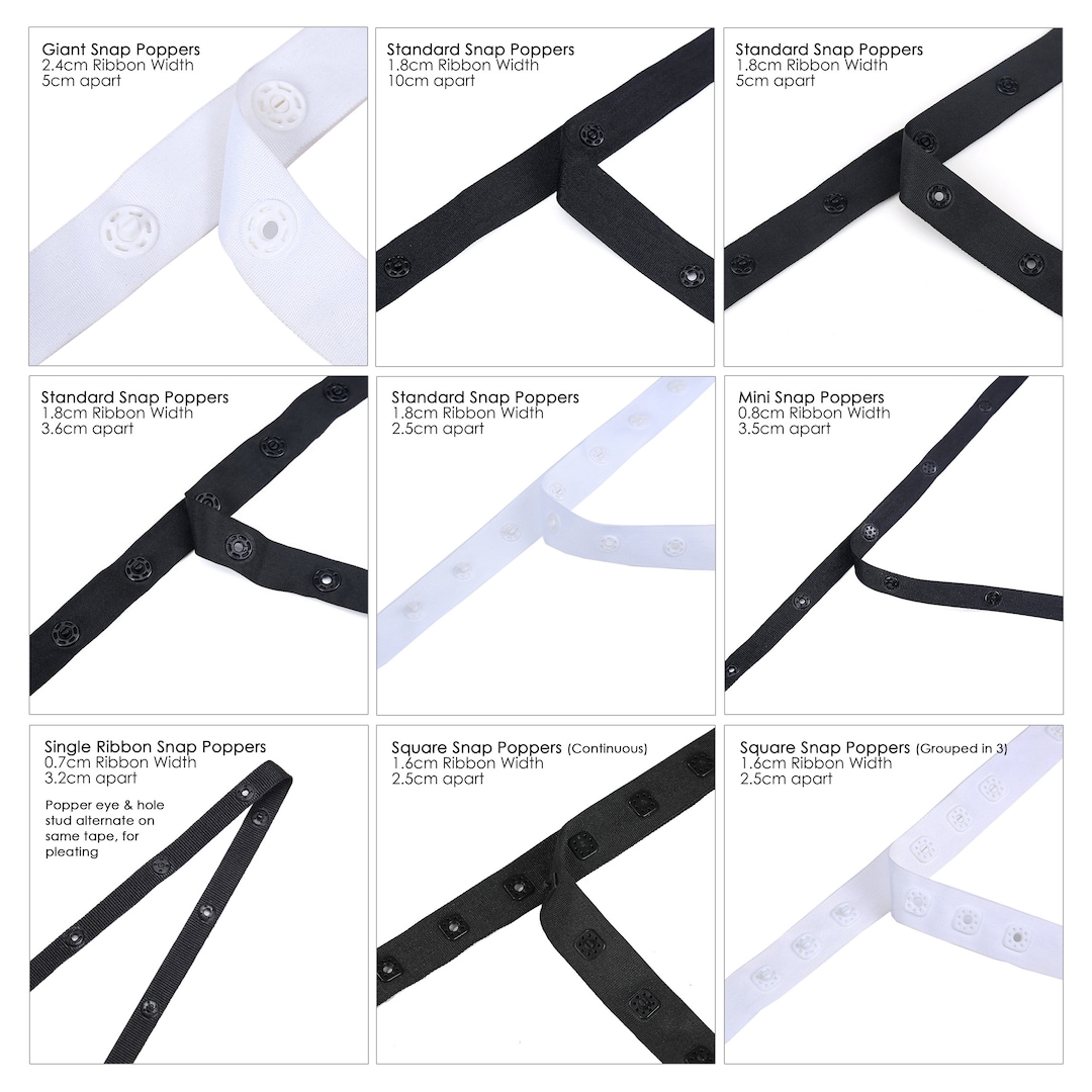 Wholesale Popper Tape, Fastener Ribbon, Best Quality Strong Plastic ...