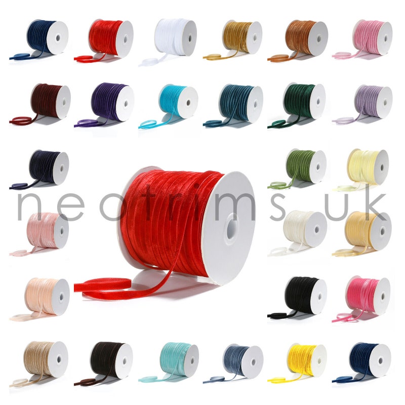 Velvet Ribbon - Etsy