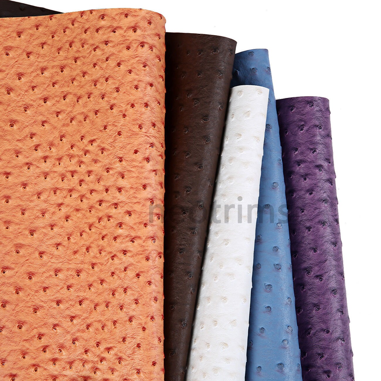 PU Ostrich Skin Texture Leatherette Fabriccrafts | Etsy UK