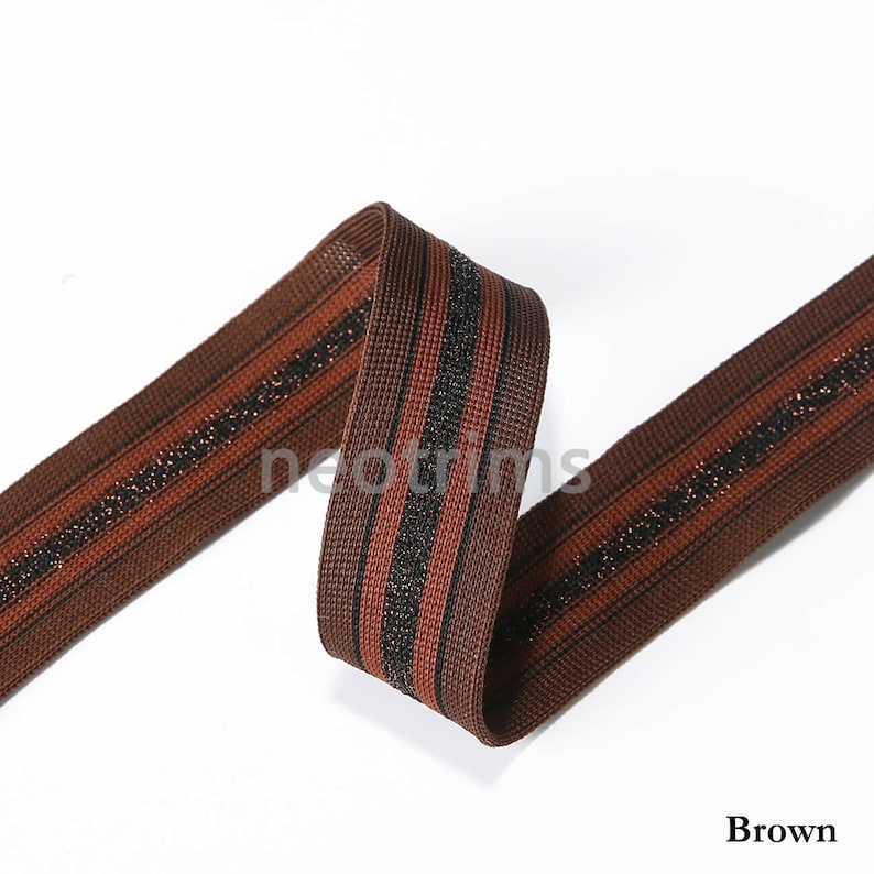 Varsity Cheerleader Uniform Knit Rib Stripe Tape Trimming Ribbon,25mm ...