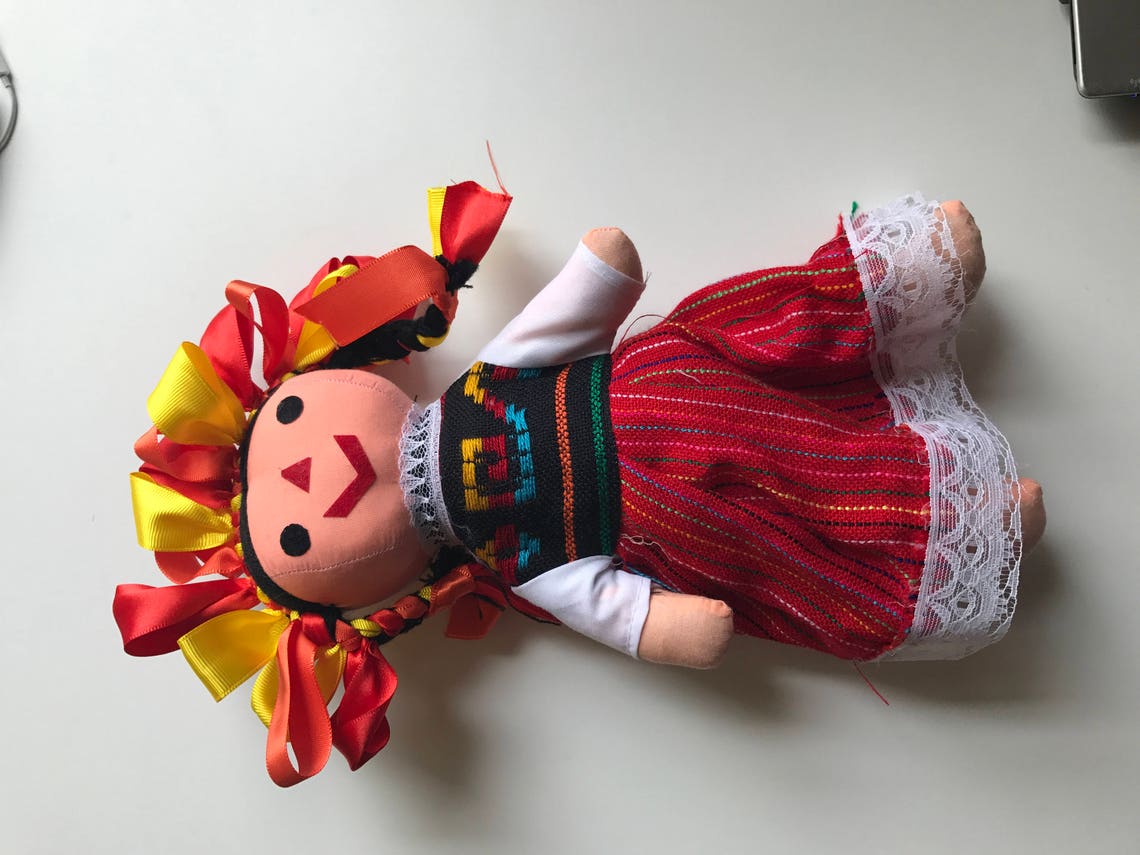 Medium Traditional Mexican Rag Doll | Etsy