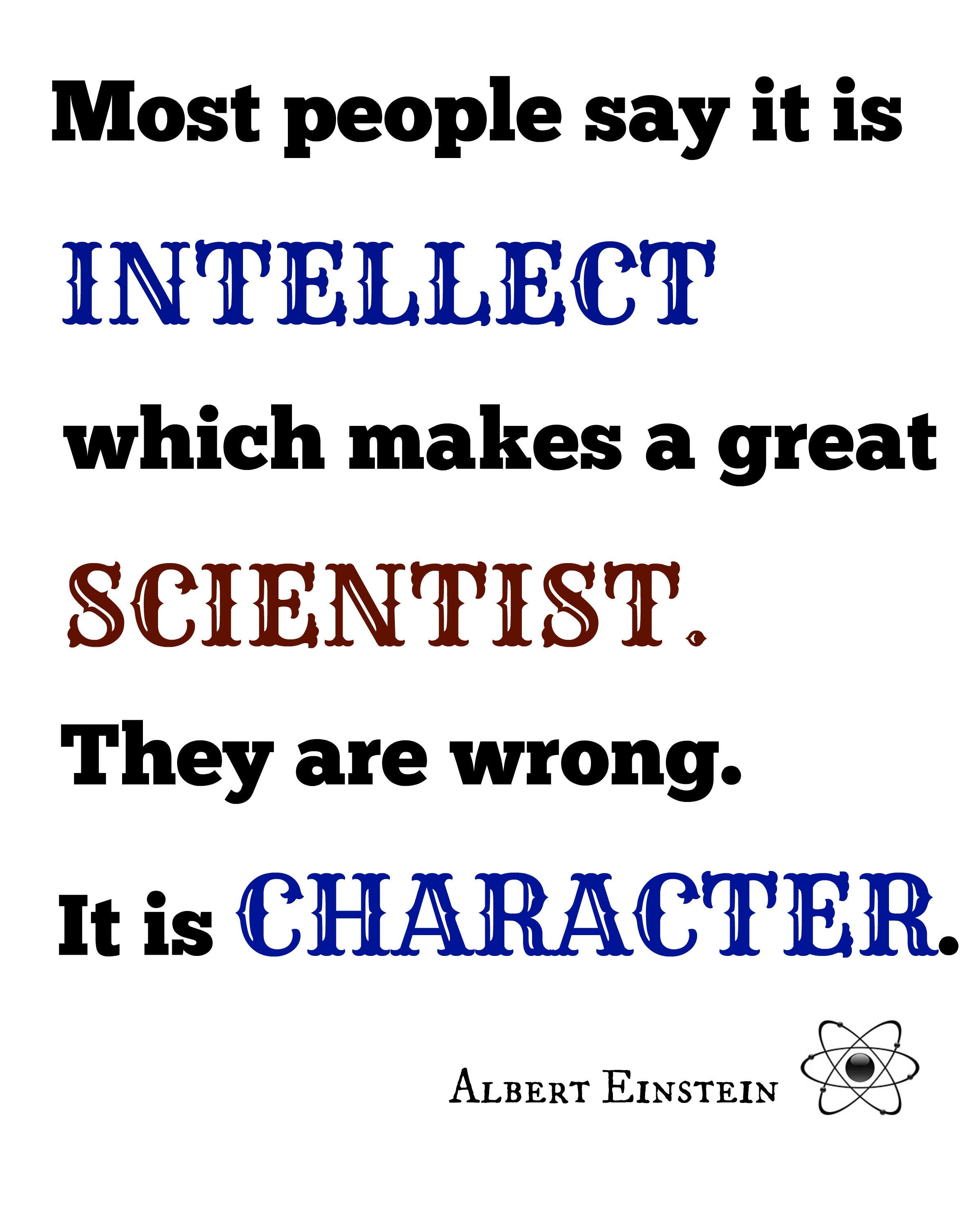 Einstein Print Digital Print Printable Art Science Quote - Etsy