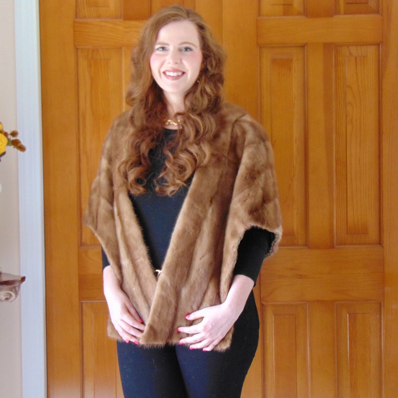 Vintage Mink Stole - Etsy