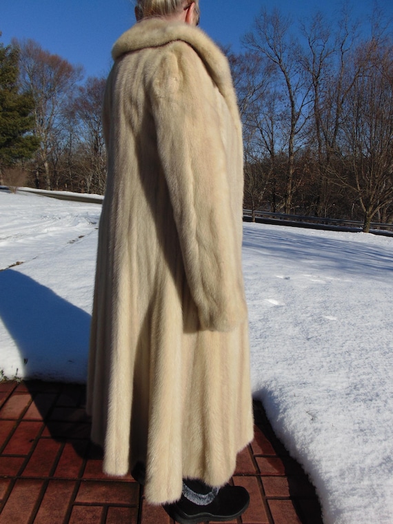 Genuine Tourmaline Mink Fur Coat, Natural Mink Fur Co… - Gem