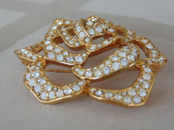 Elizabeth Taylor Jewelry-Liz Taylor Passion Flower Br… - Gem