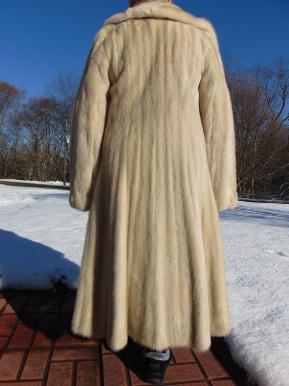 Genuine Tourmaline Mink Fur Coat, Natural Mink Fur Co… - Gem