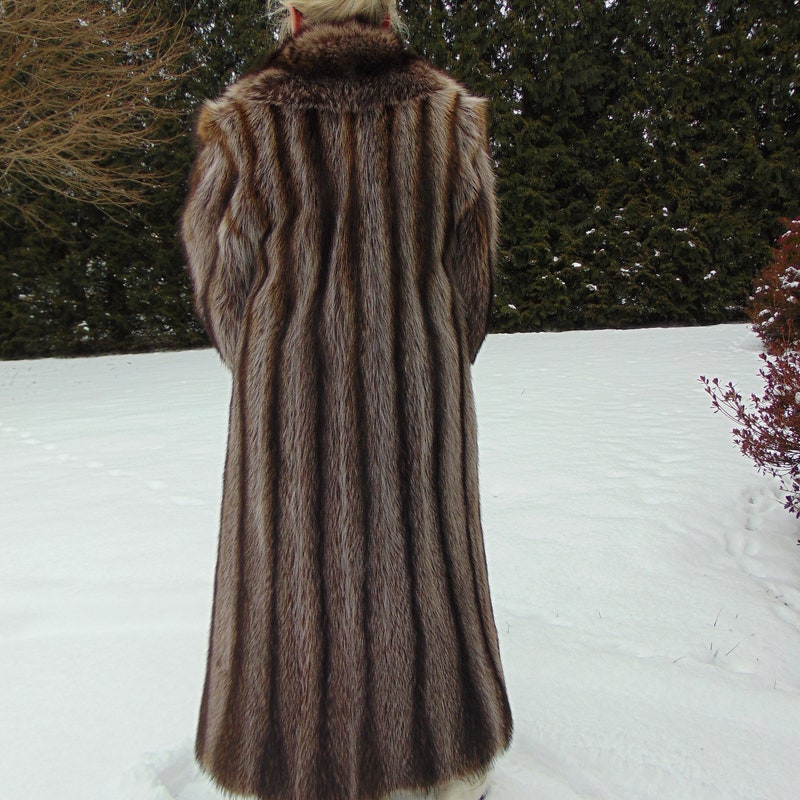 Raccoon Fur Coat - Etsy