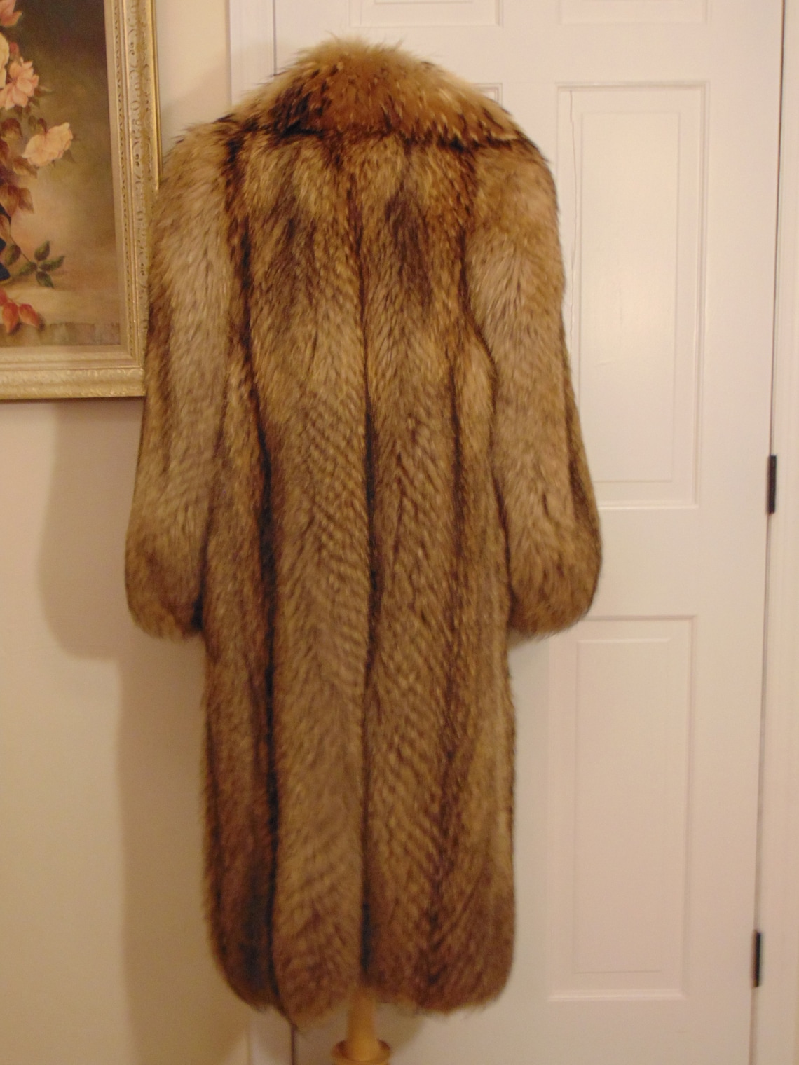 Finnish Raccoon Full Length Fur Coat-luxury Finnish Raccoon - Etsy