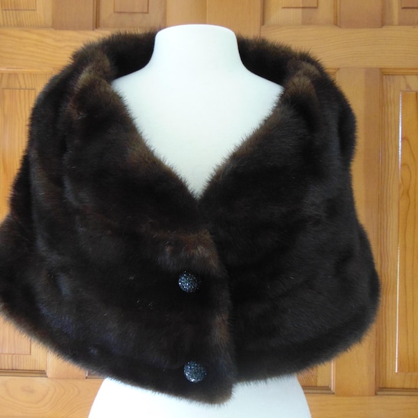 Vintage Mink Stole - Etsy
