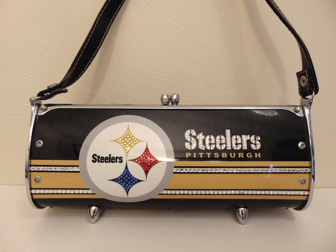 Steelers License Plate Purse by Little Earth-nfl Purse-steelers Crystal ...