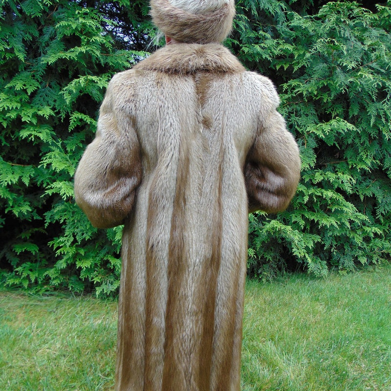 Beaver Fur Coat - Etsy