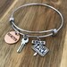 Realtor Bracelet Jewelry Gift for Sale Sold Sign Key Real - Etsy