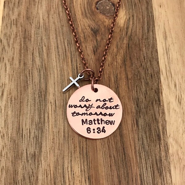 Bible Verse Jewelry - Etsy