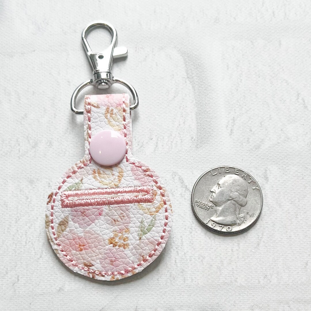 Cherry Blossom Aldi Quarter Keeper Keychain, Aldi Keyfob, Aldi Quarter ...