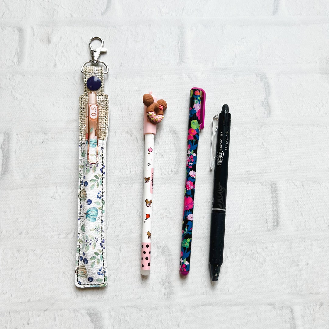 Cottagecore Pumpkin Pen Pencil Holder Keychain Lanyardstylus - Etsy
