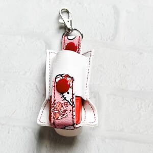 Cartoon White Kitty Inhaler Case Keychain, HK Inhaler Holder Keychain ...