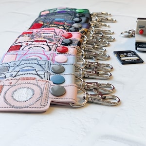 SD Camera Card Holder,camera SD Card Keychain,camera Bag Tag,sd Card ...