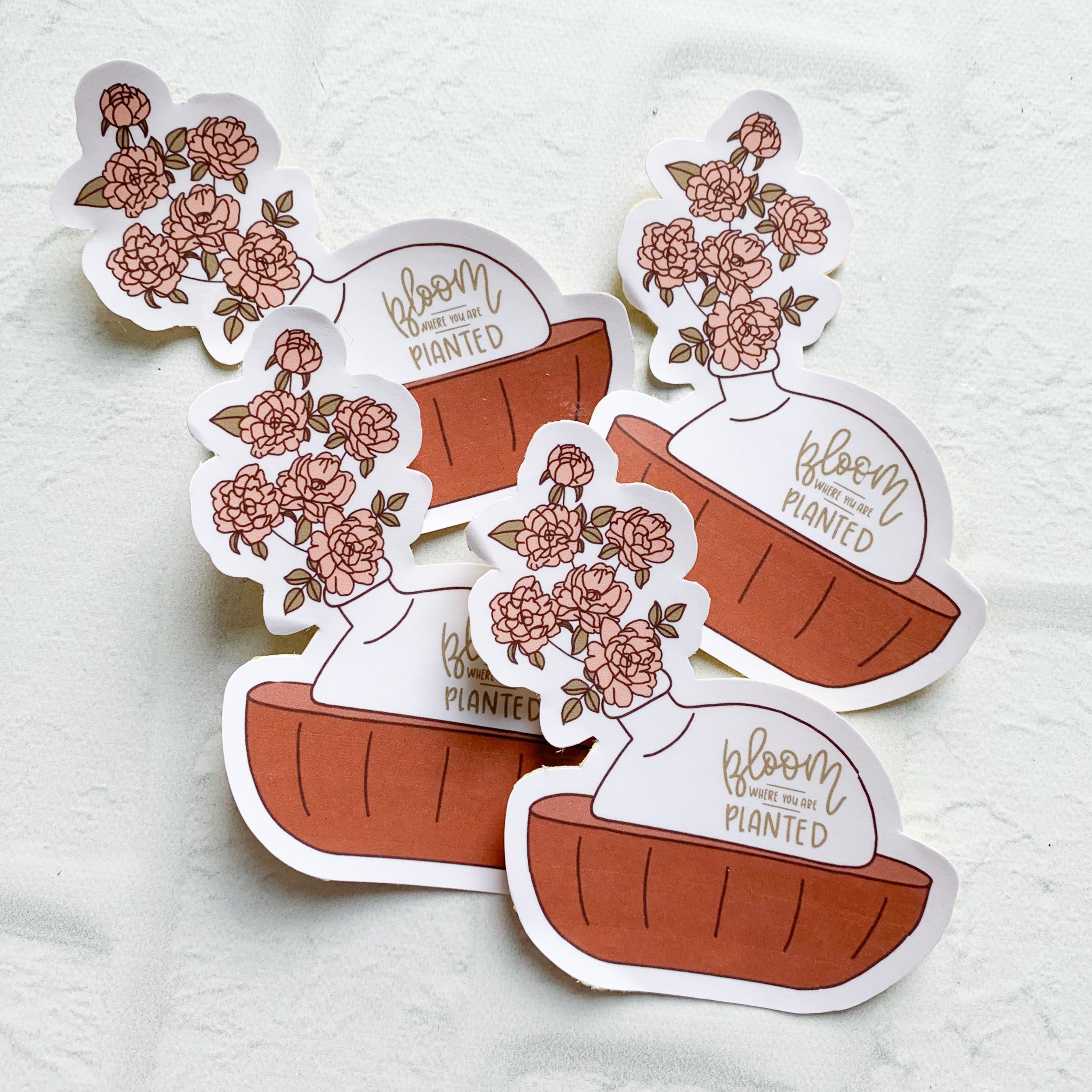 Bloom Essential Oils Sticker Diffuser Sticker Boho Diffuser | Etsy