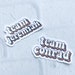 Team Conrad Sticker, Team Jeremiah Sticker, Team Stickers, Planner ...