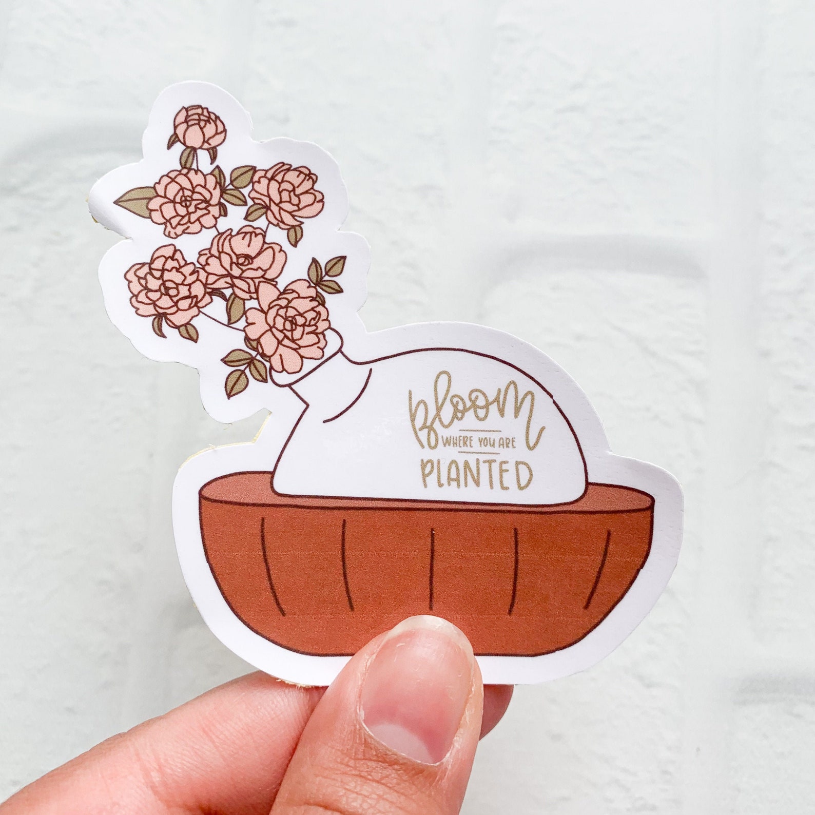 Bloom Essential Oils Sticker Diffuser Sticker Boho Diffuser | Etsy