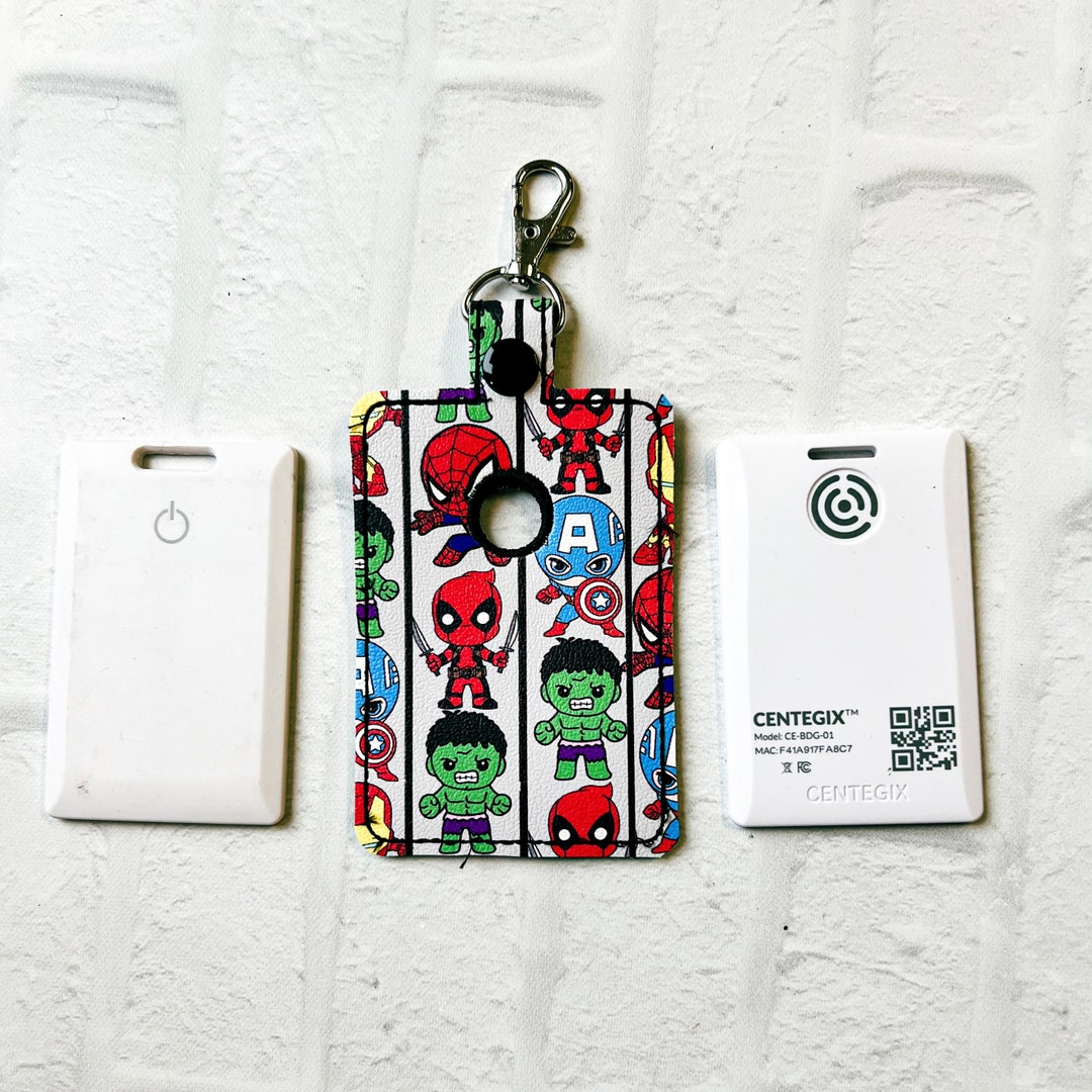 Chibi Superhero Centegix Alarm ID Holder,alarm Bag Tag,alarm Vertical ...