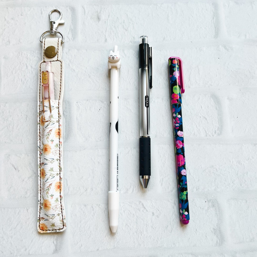 Cottagecore Wildflower Pen Holder Keychain Lanyard,stylus Holder,pen ...