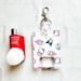 Cartoon White Kitty Inhaler Case Keychain, HK Inhaler Holder Keychain ...