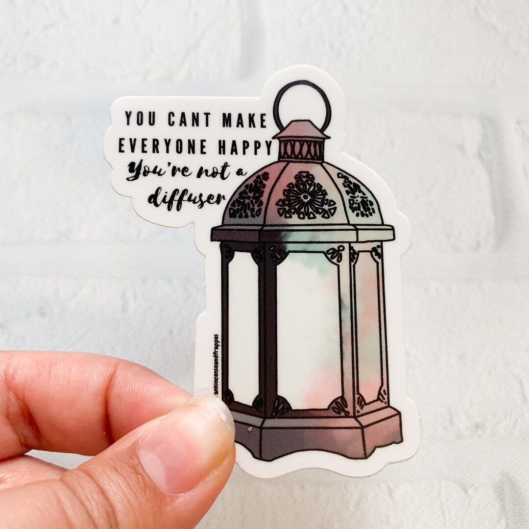 Essential Oil Waterproof Sticker, You're Not a Diffuser Planner Sticker ...