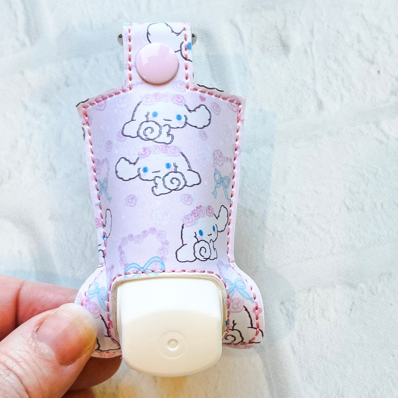 Cartoon White Cinnamon Roll Bunny Inhaler Case - Etsy
