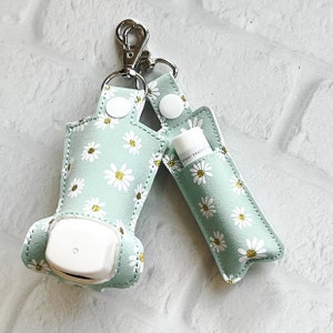 Mint Daisy Inhaler Case Keychain,not Easy Being Wheezy Inhaler Keychain ...